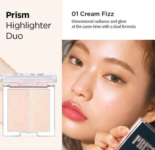 PRISM Highlighter Dvo [#01 Cream Fizz] – PINKLAND