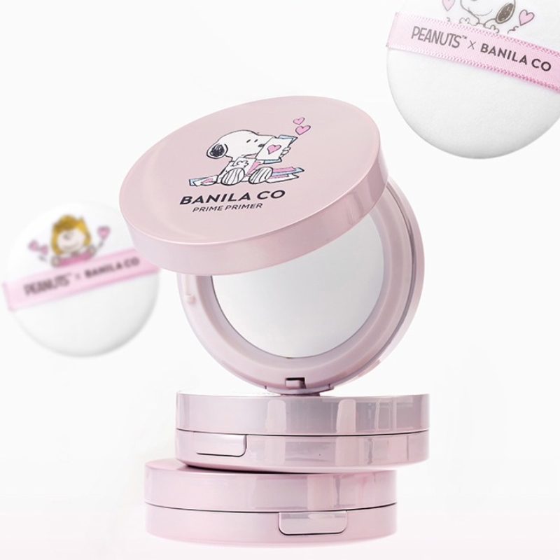Snoopy x BANILA CO Prime Primer Finish Pact (+puff 2p) – PINKLAND