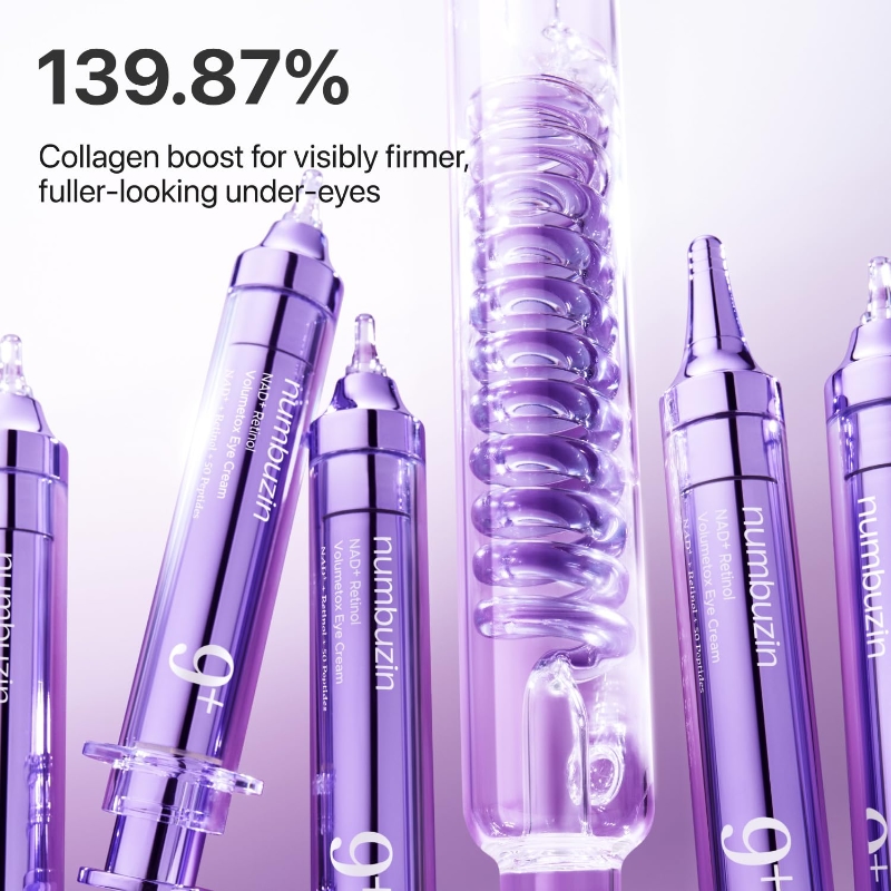 numbuzin No.9+ NAD+ Retinol Volumetox Eye Cream – PINKLAND